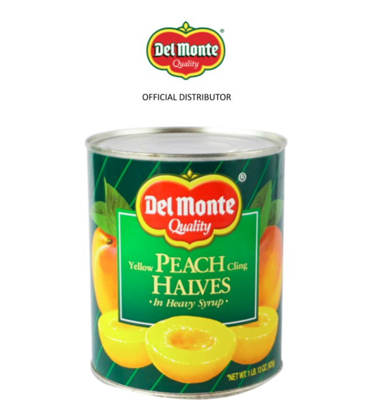 Del Monte Peach Halves 825g Canned Fruit | Lazada PH