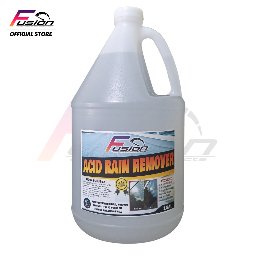 😍Fusion Acid rain remover/Water marks remover 1 Gallon 😍water marks for ...