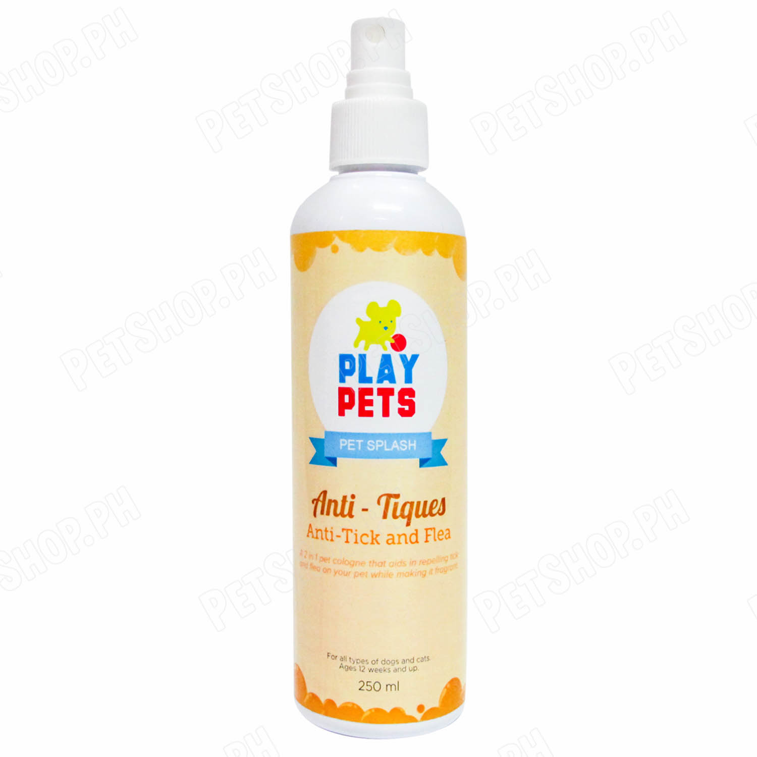 Play Pets Cologne 250mL - Anti Tique | Lazada PH
