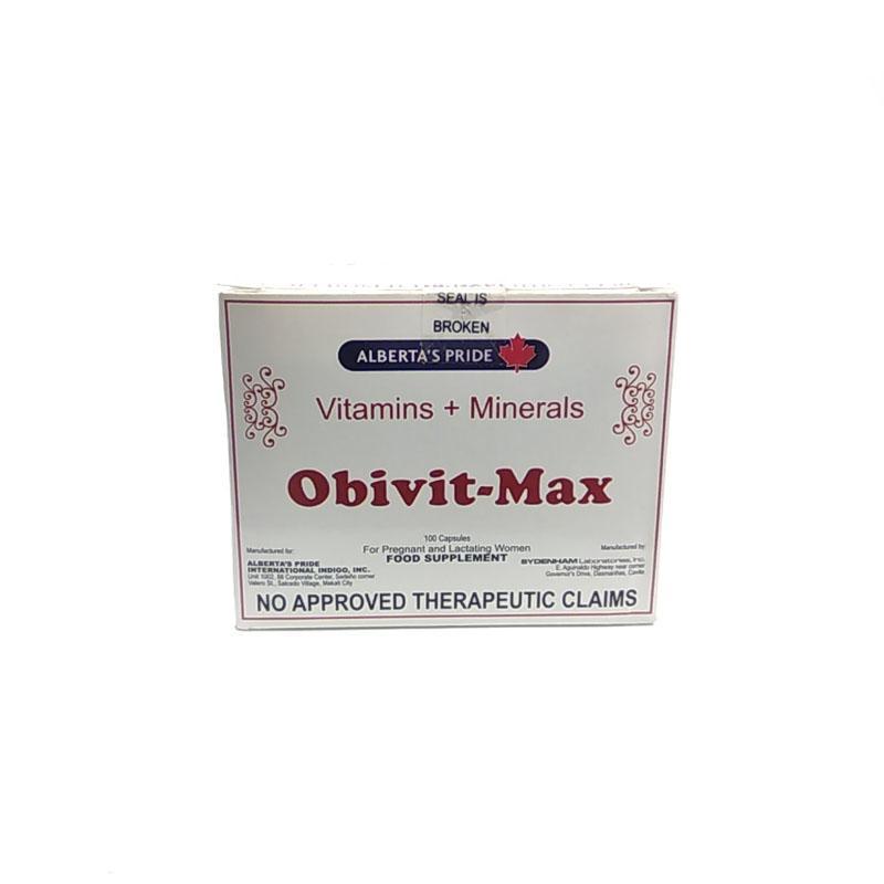Obivit-Max caps 100s (Vits+Minerals) | Lazada PH