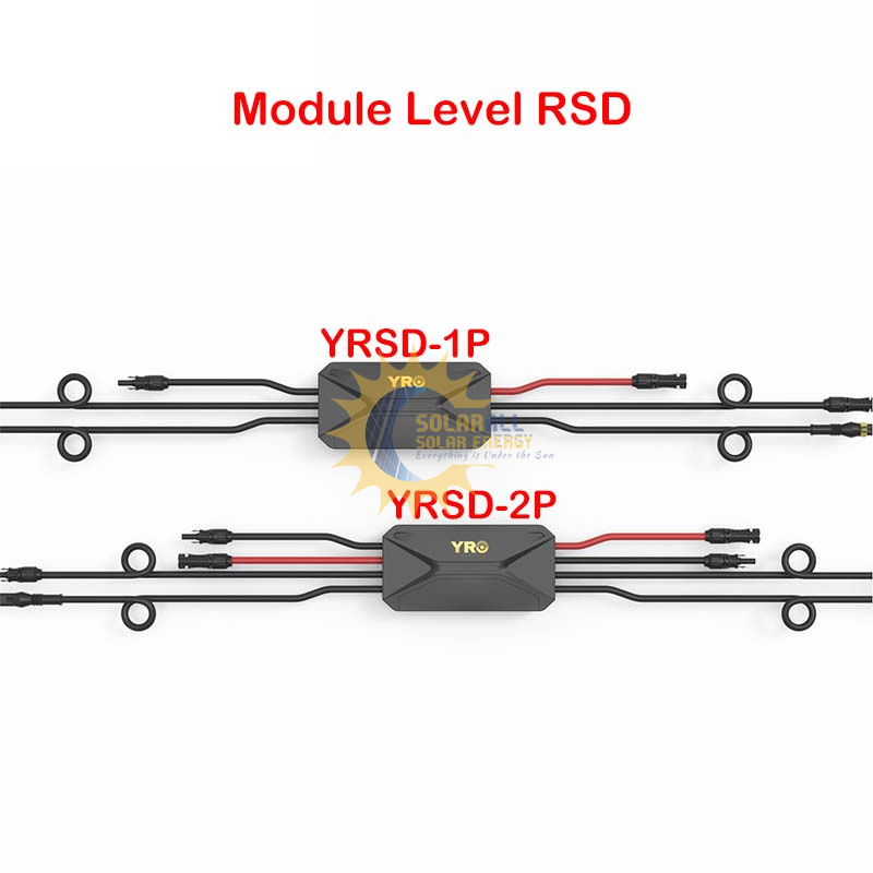 Solar Module Level Rapid Shutdown Switch Firefighter safety switch with ...