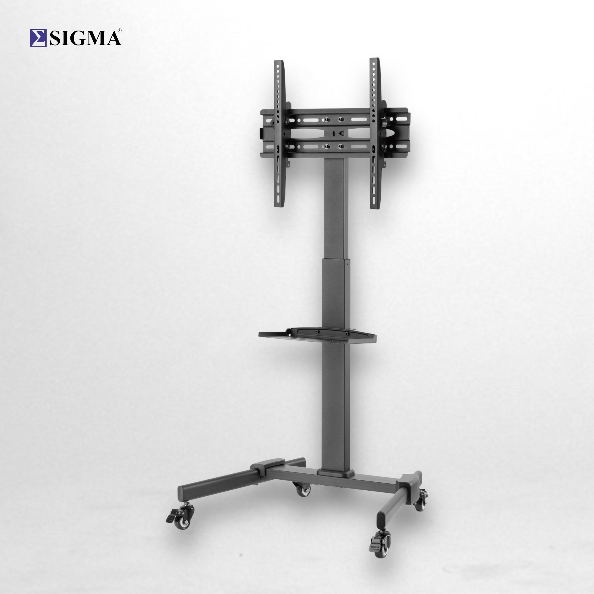 Sigma TV-8171B Mobile TV Stand for 32 - 55" Flat / Curve Screen TV ...