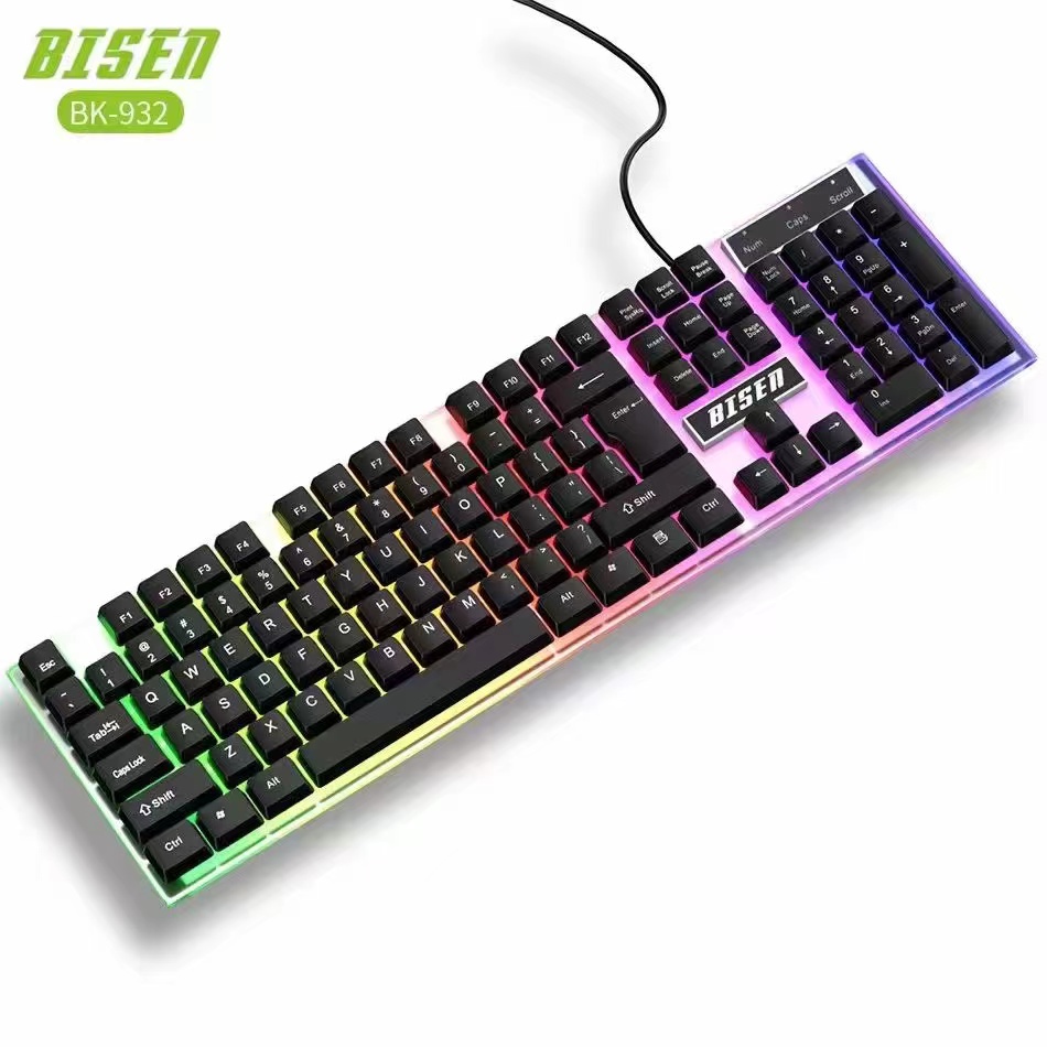 BISEN BK-033 Wireless Keyboard And Mouse Use Within 10 Meters Anti ...
