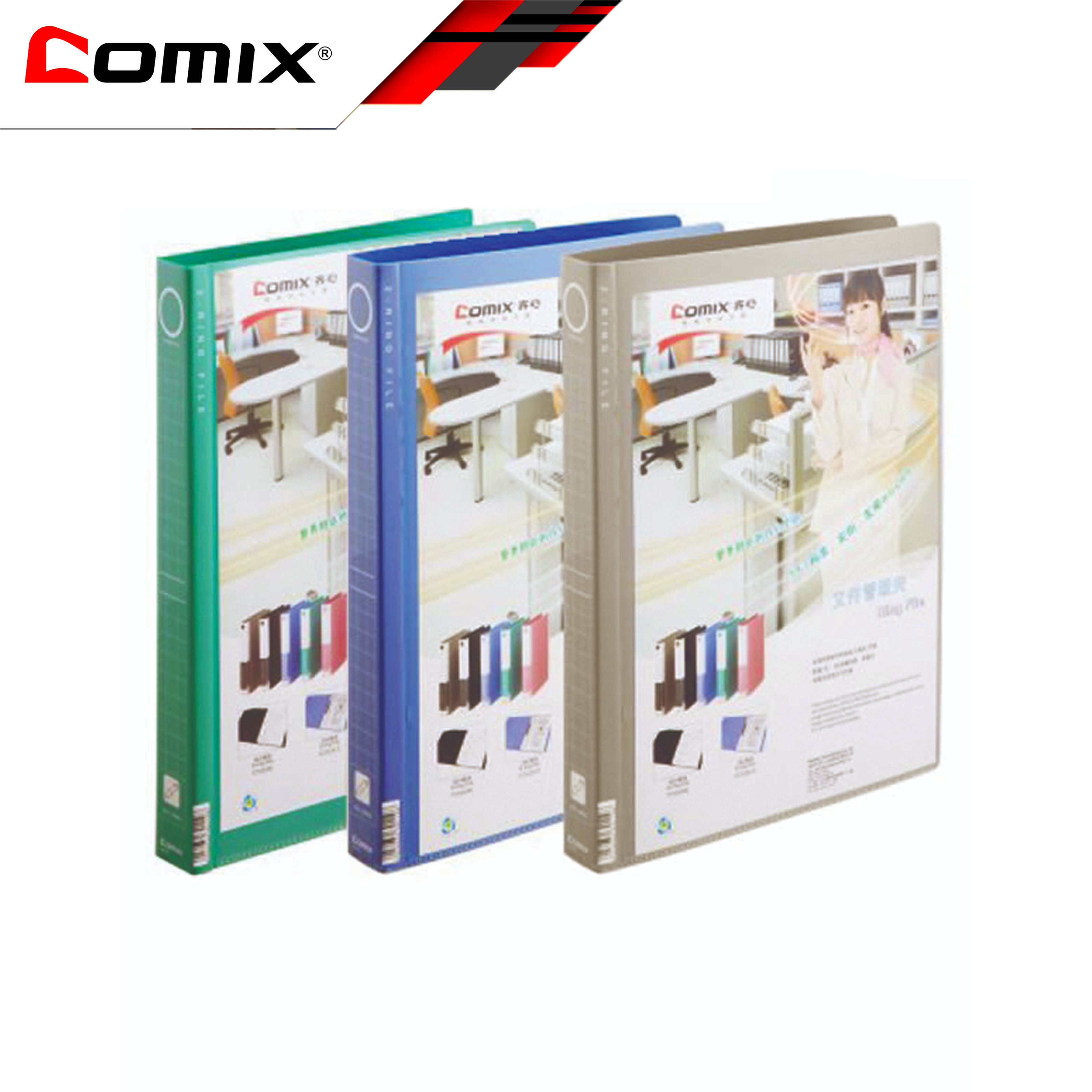 Comix 2-hole O-Ring Binder, 1" A4 Size | Lazada PH