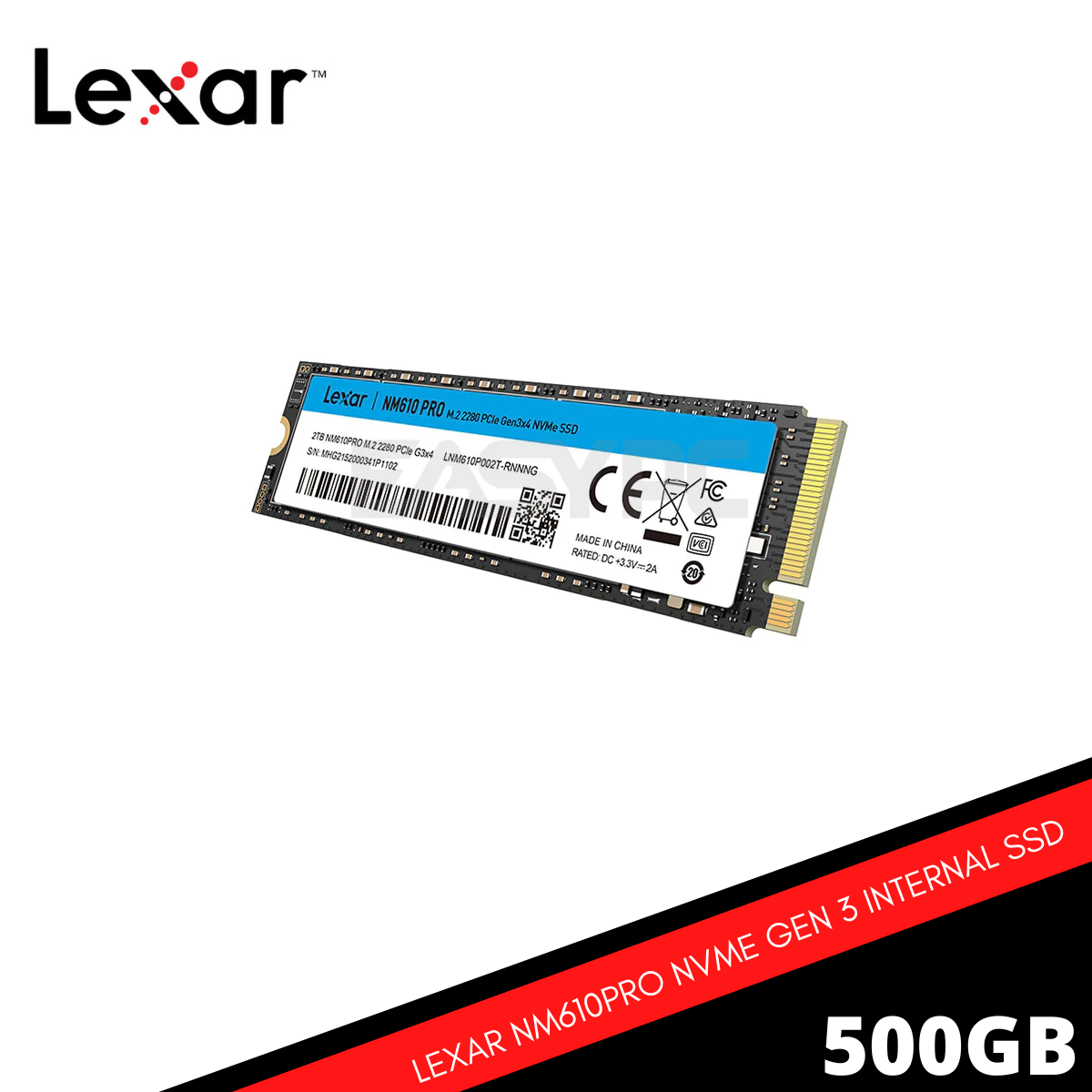 Lexar NM610PRO NVMe Gen 3 Internal SSD | Lazada PH