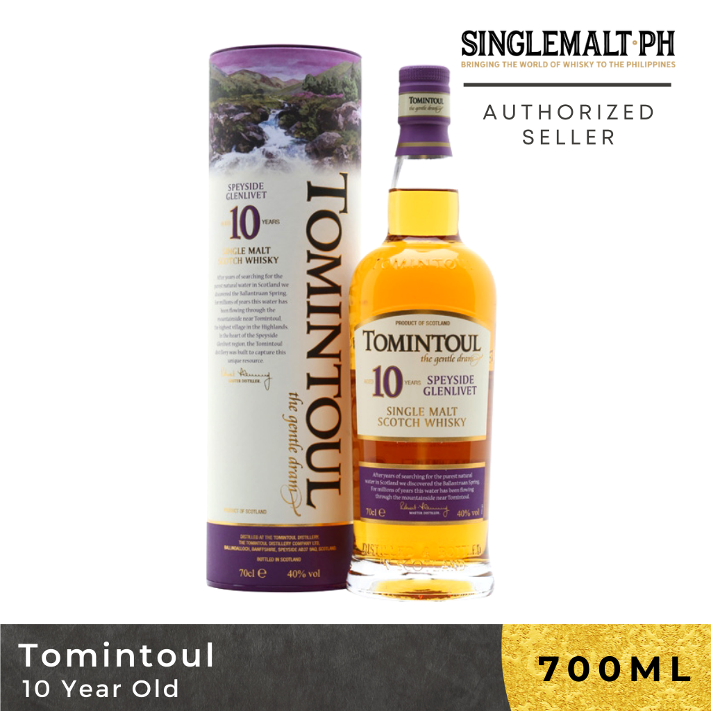 Tomintoul 10 Year Old Single Malt Scotch Whisky 70cl | Lazada PH
