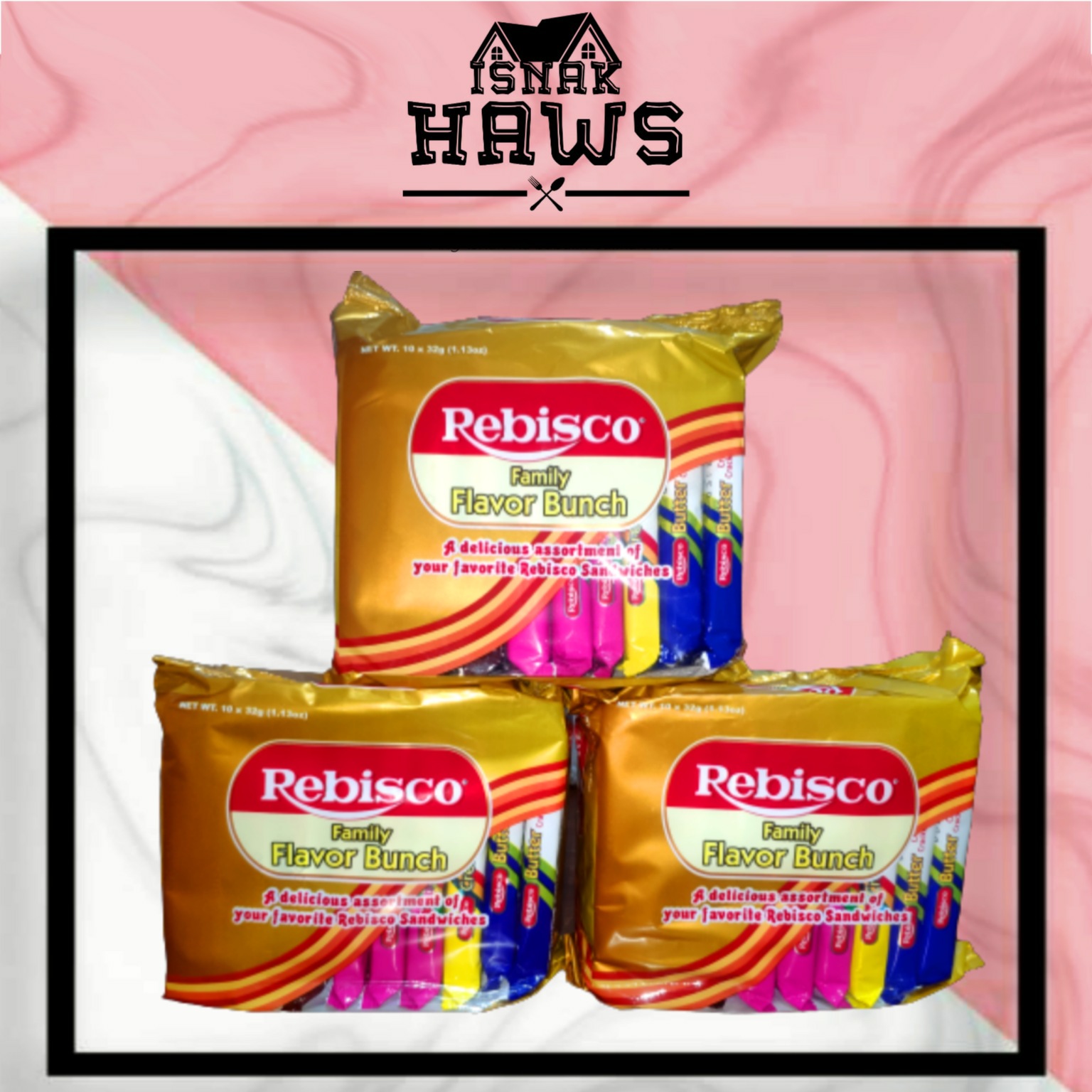 Rebisco Family Flavor Bunch (10pcs x 32g x 3packs) | Lazada PH