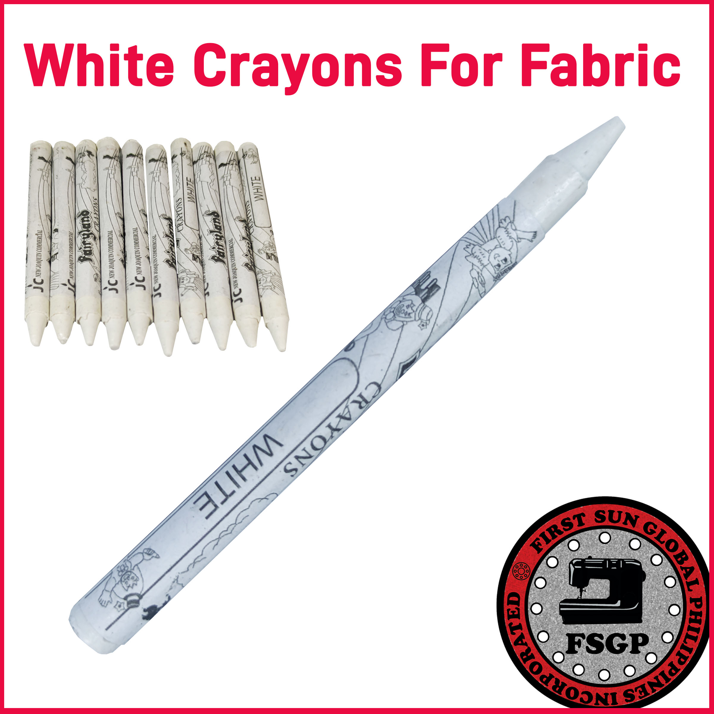 Tailor Crayons for Fabrics (per pack of 10) | Lazada PH