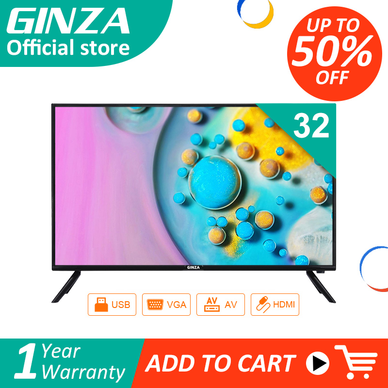 GINZA 32 INCH 40 INCH TV Flat Screen Not Smart TV Led TV 32 inches on sale Ultra-slim TV Sale ...