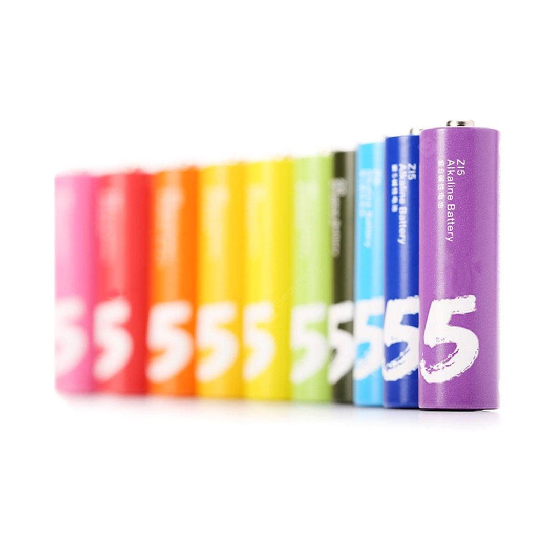 Xiaomi AA Rainbow Batteries (10 count) | Lazada PH
