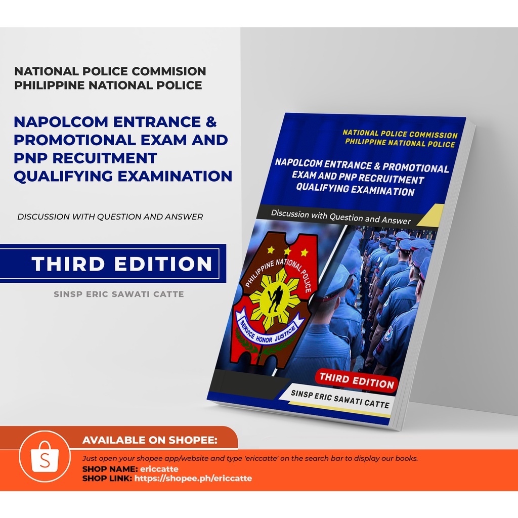 NAPOLCOM EXAM PNP QUALIFYING EXAM REVIEWER (2022 Edition) | Lazada PH