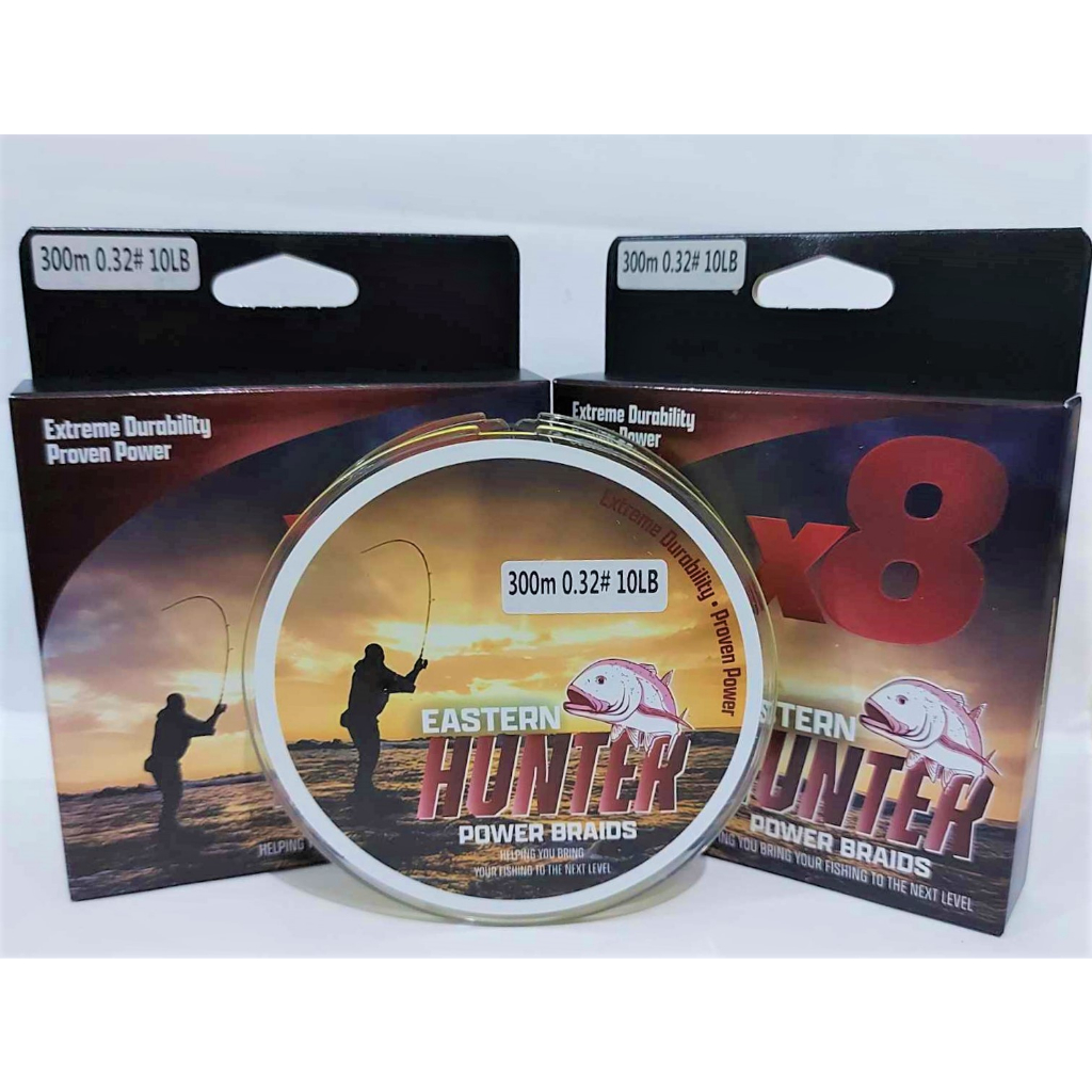Eastern Hunter Power Braids X8 300m / 20lbs. | Lazada PH