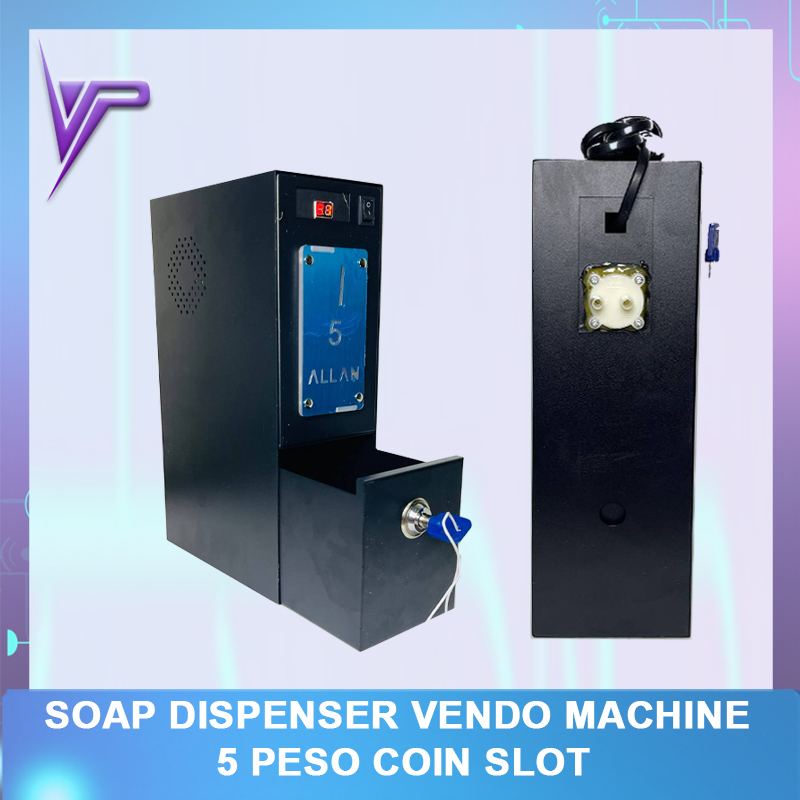 🇵🇭 5 PESO ALLAN VENDO MACHINE SOAP DISPENSER FOR CARWASH | Lazada PH