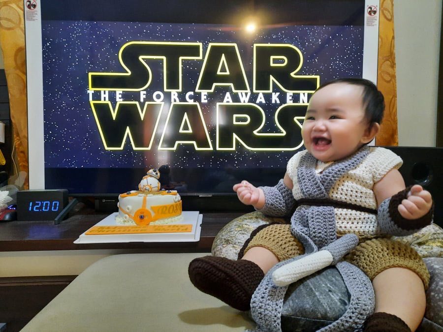 Crochet baby Rey St ar Wars Inspired Costume (made upon order) | Lazada PH