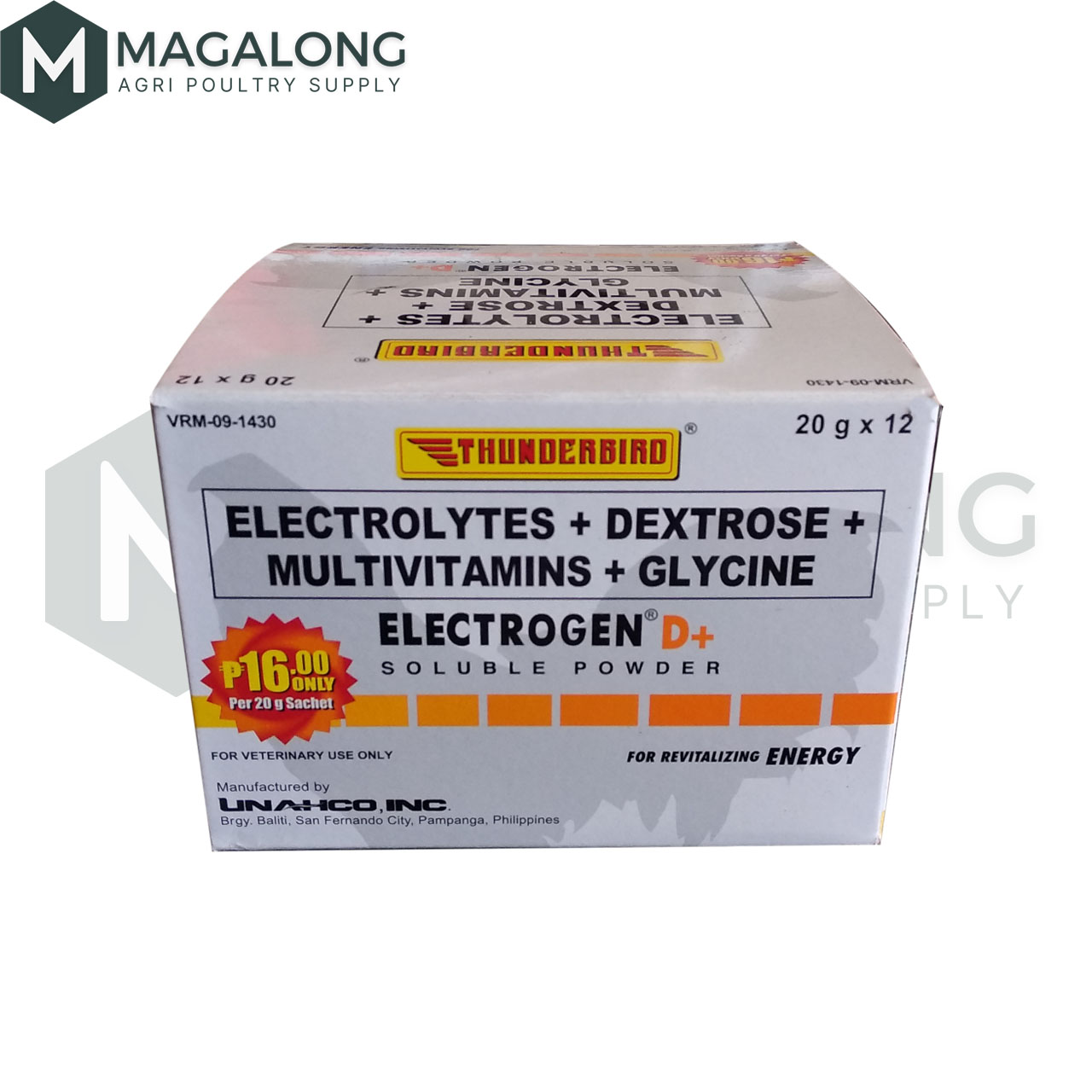 Electrogen D+ Electrolytes + Dextrose + Multivitamins + Glycine ( 20 g ...