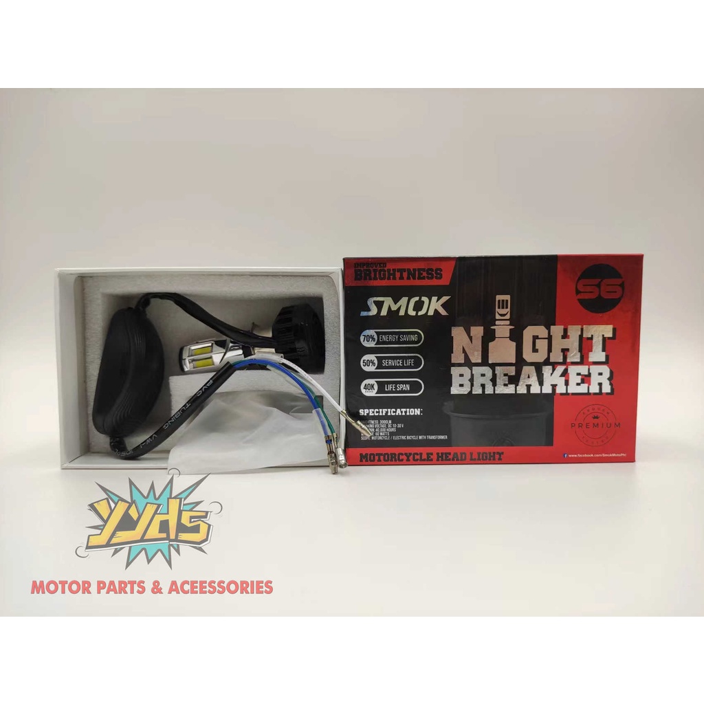 SMOK HEADLIGHT NIGHT BREAKER S3 S6 （3LED / 6LED ）MO2D / MO2E UNIVERSAL ...