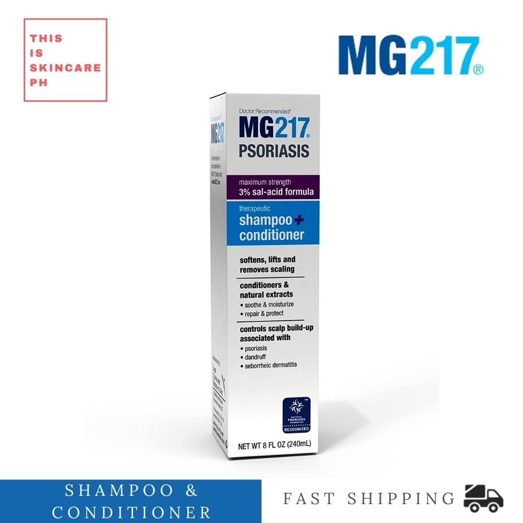MG217 Psoriasis Scalp Solutions, Shampoo + Conditioner, 8 Ounce | Lazada PH
