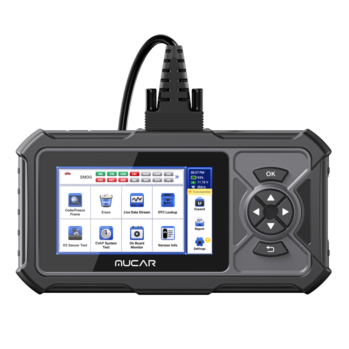 MUCAR CDE900 Pro obd2 scanner full system 2024 Support Full System ...