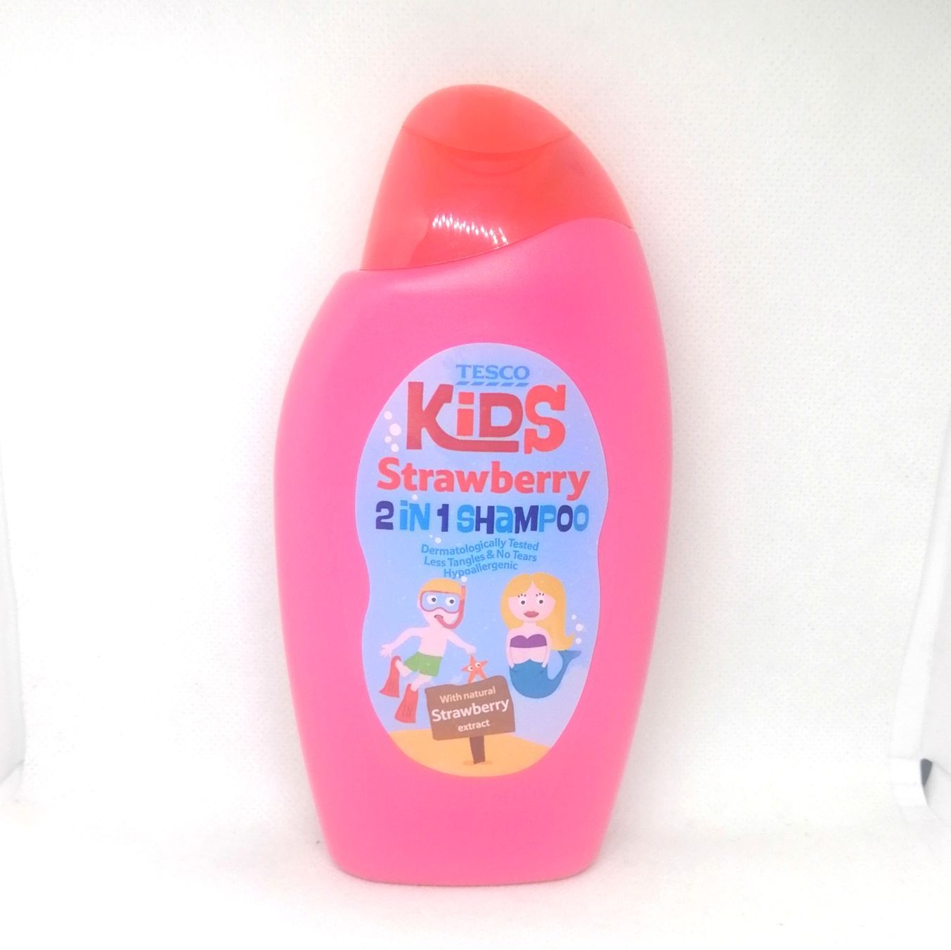 [Made in UK] #Tesco Kids Shampoo - Strawberry 2-in-1 (250ml) | Lazada PH