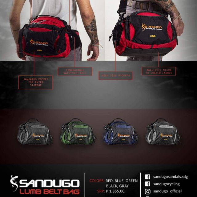 100% Original Sandugo Belt Bag | Lazada PH