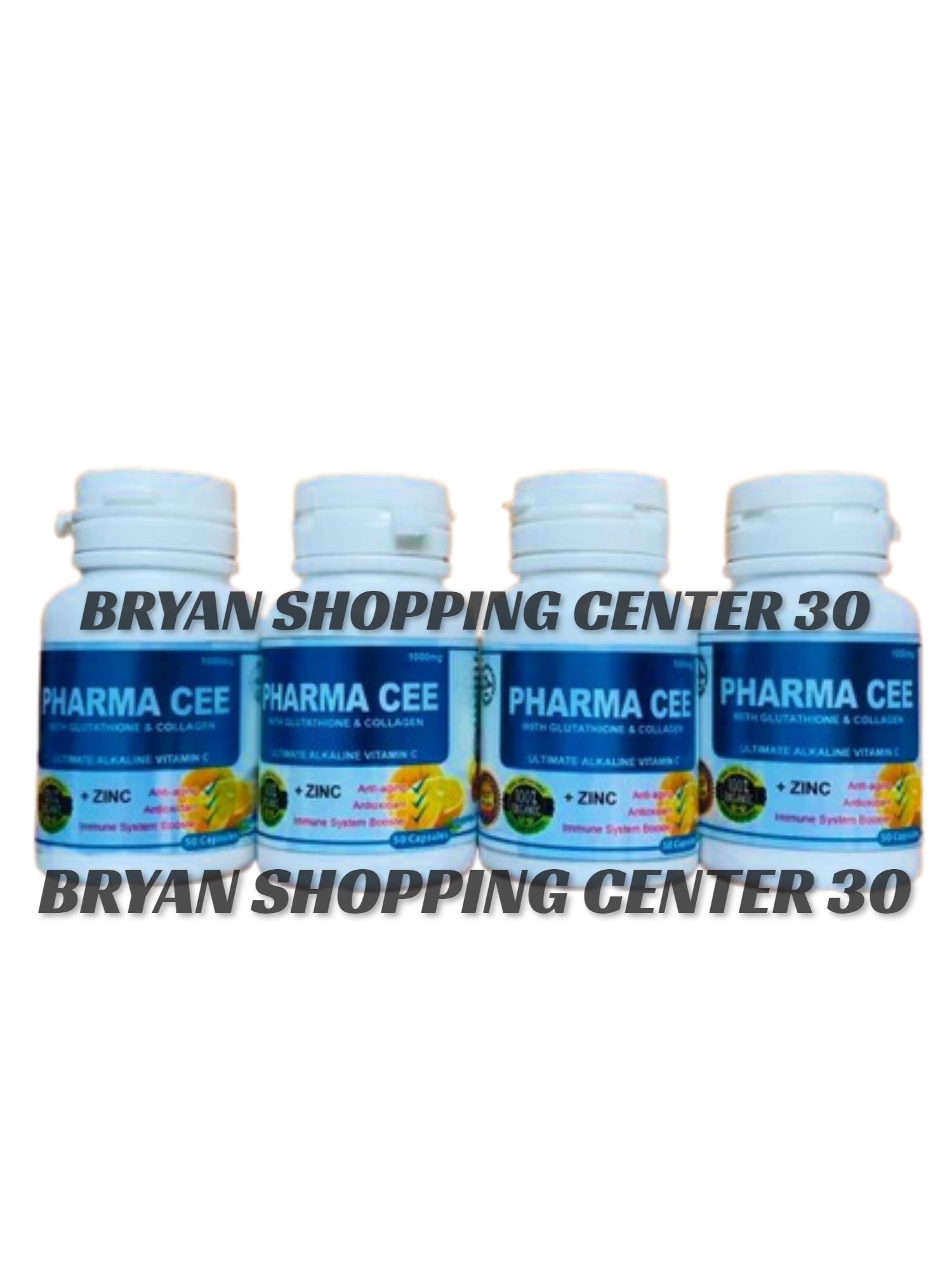 Pharma Cee / Ultimate Alkaline Vitamin C + Zinc / With Gluta & Collagen ...