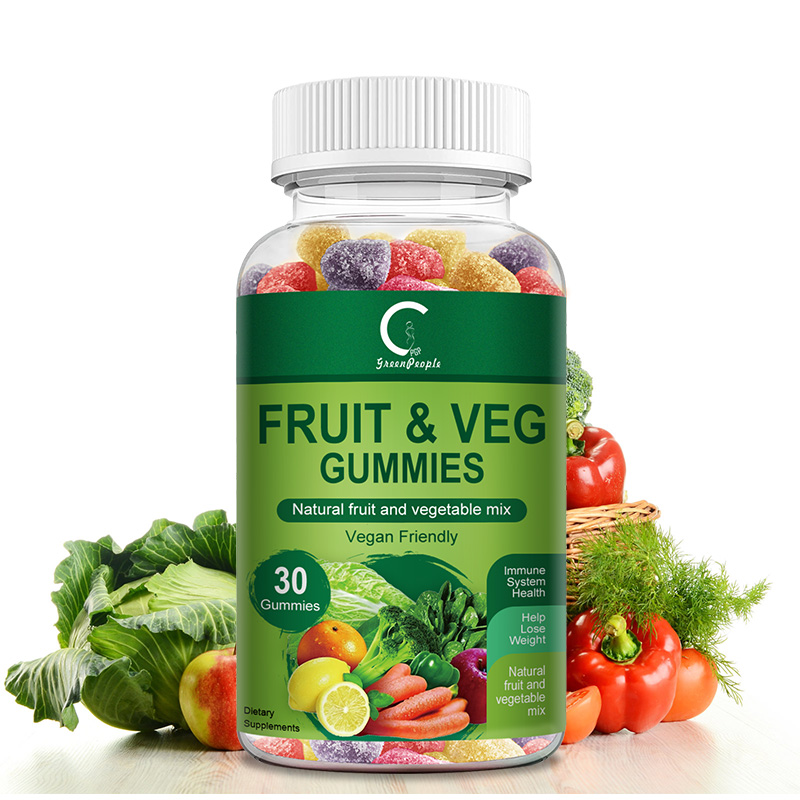 GPGP GreenPeople Natural Organic Vitamin Comlex Gummies Mixed-flavor ...