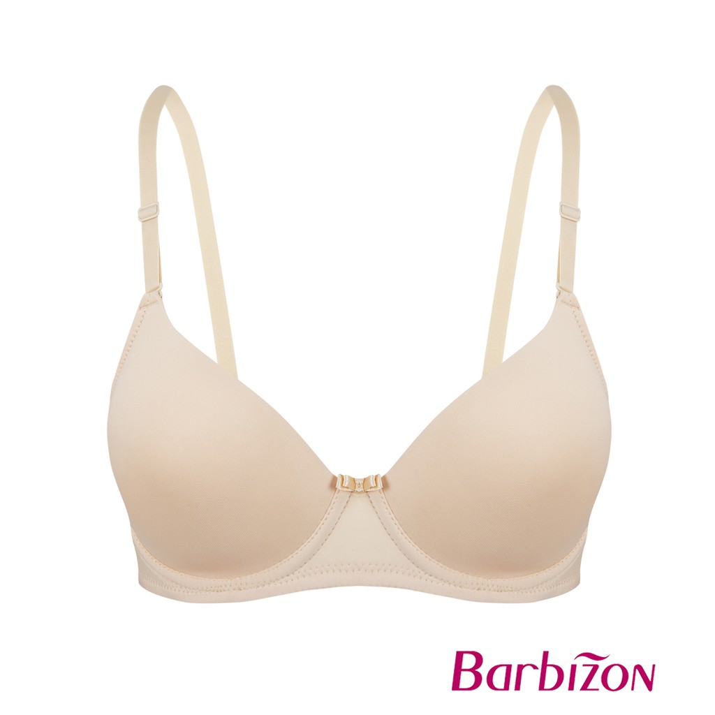 Barbizon Classic Beauty Full Cup Underwire Bra w/ Removable Pads Women ...