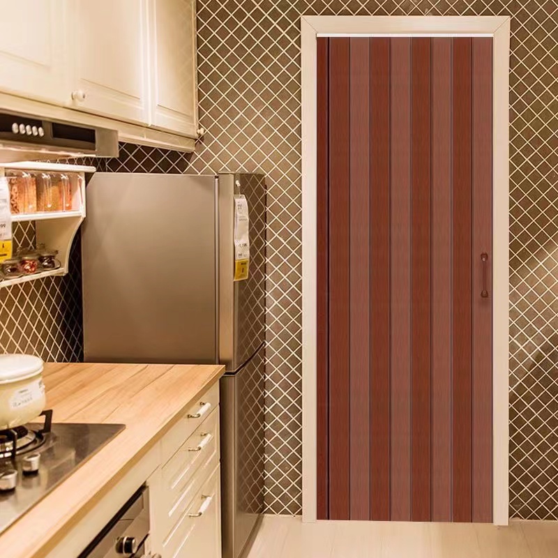 Folding Door PVC Suitable For Kitchen Bathroom Sliding Door household ...