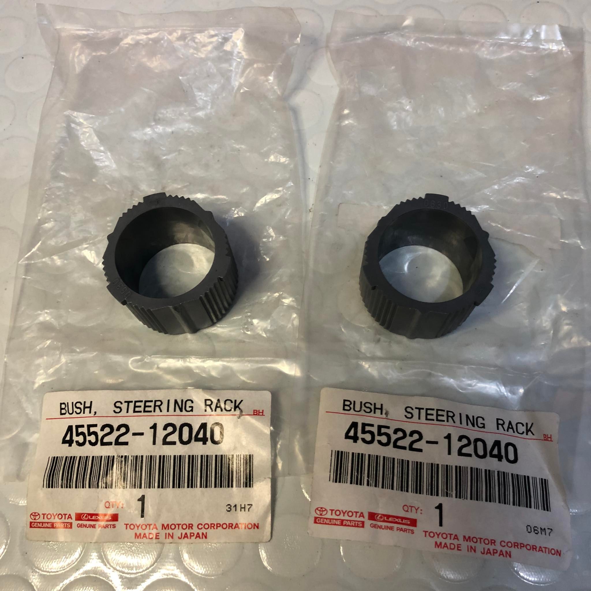 GENUINE TOYOTA STEERING RACK BUSH FOR COROLLA 1993-2001 (45522-12040 ...