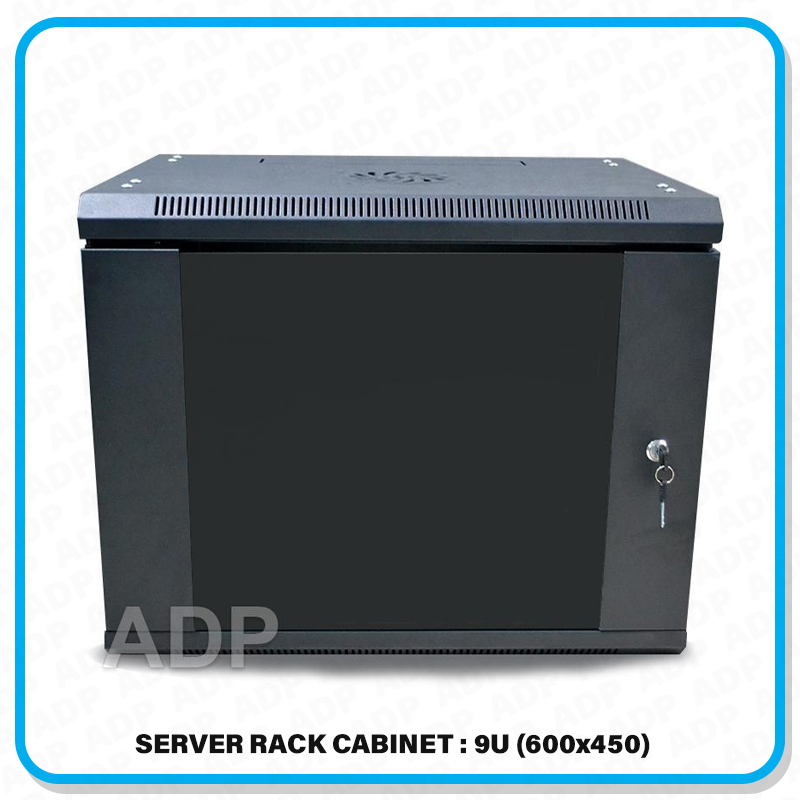 PRORACK 9U (600x450mm) Server Rack Cabinet (For Self-Assembly) Wall ...