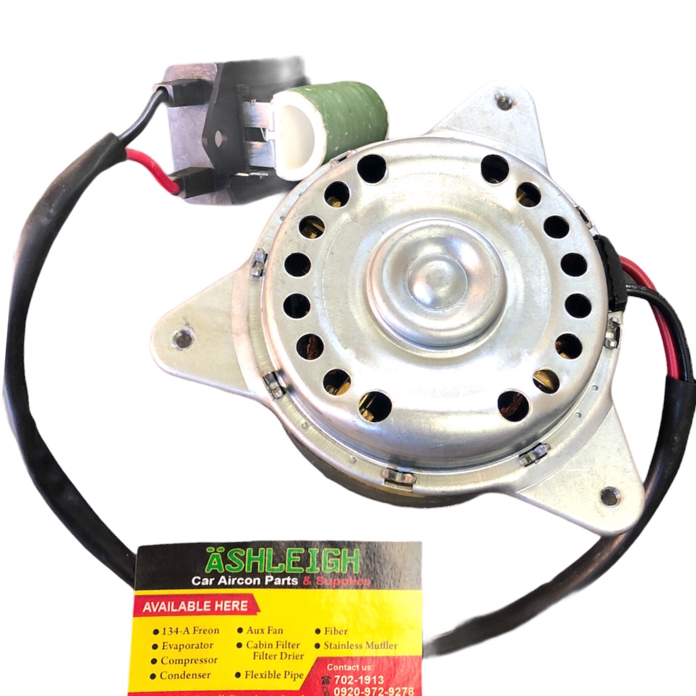 Chevrolet Spin GAS 3pin Aux fan Motor With Resistor Quality High speed ...