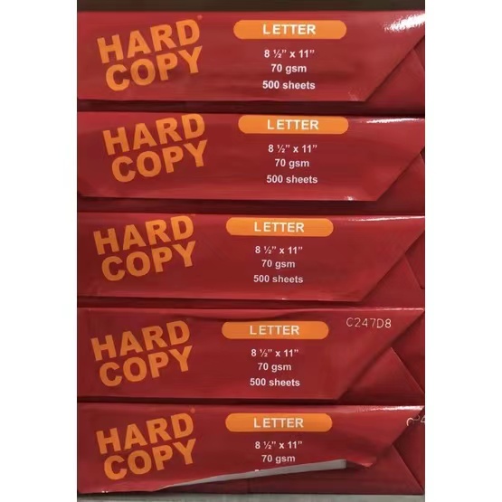Hard Copy Bond Paper Short/Long/A4 - Per 100 sheets 70 gsm Sub 20 ...