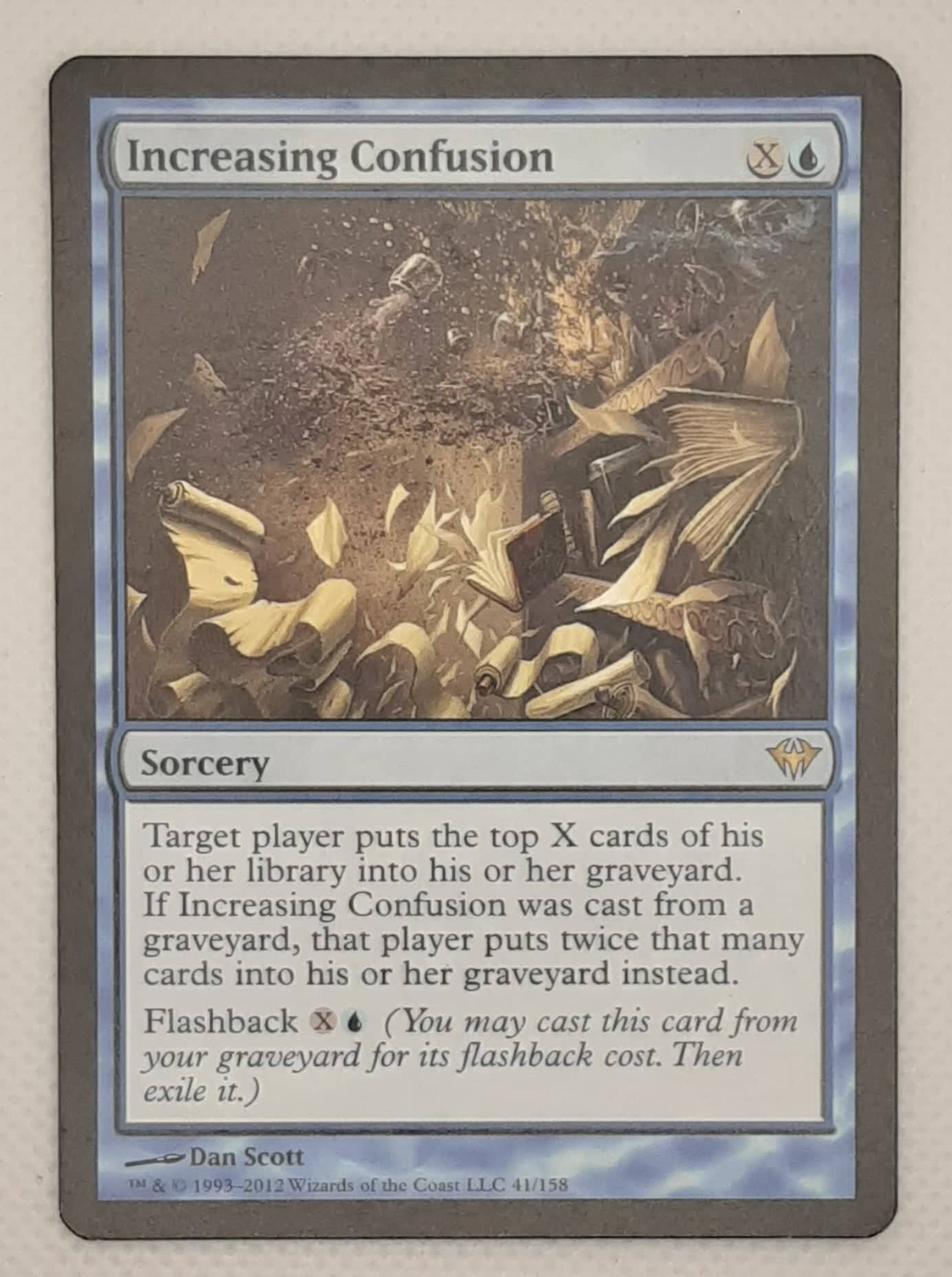MTG Card Increasing Confusion Sorcery Rare Dark Ascension | Lazada PH