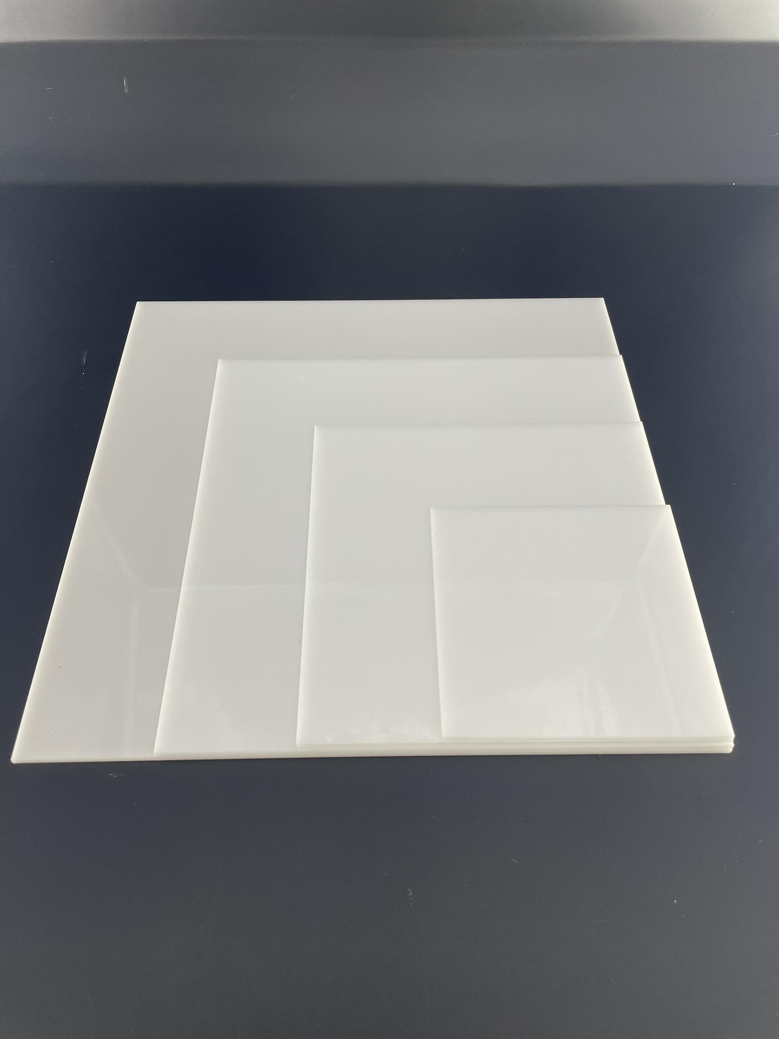 3MM WHITE ACRYLIC SHEET STANDARD SIZE SECTION(PLASTIC ACRYLIC PERSPEX ...