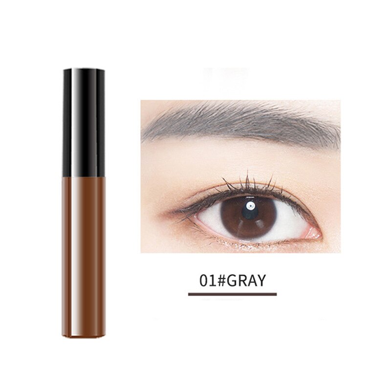 PERWARM 4 Color Eyebrow Tattoo Gel Black Coffee Gray Red Tattoo Brow ...