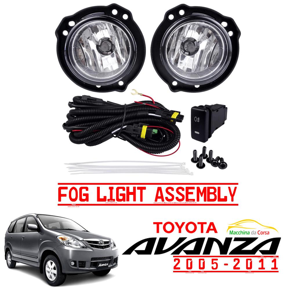 Toyota Avanza 2005-2011 Fog Light/ Fog Lamp Assembly | Lazada PH