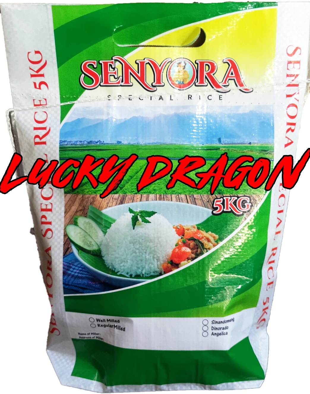 SAKO ONLY!! Senyora Special Rice 100pcs for 5KG 10KG 25KG Laminated ...