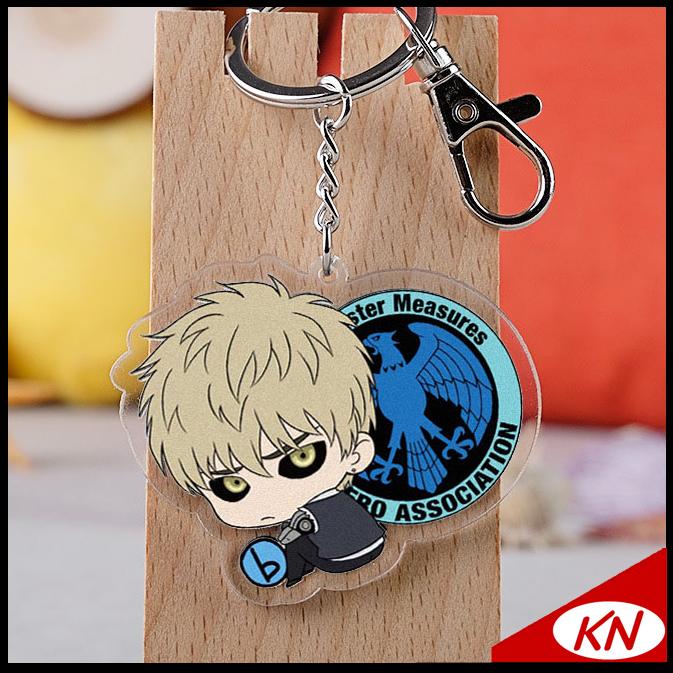 ️ KN One punch man keychain key chain key ring acrylic anime keychain ...