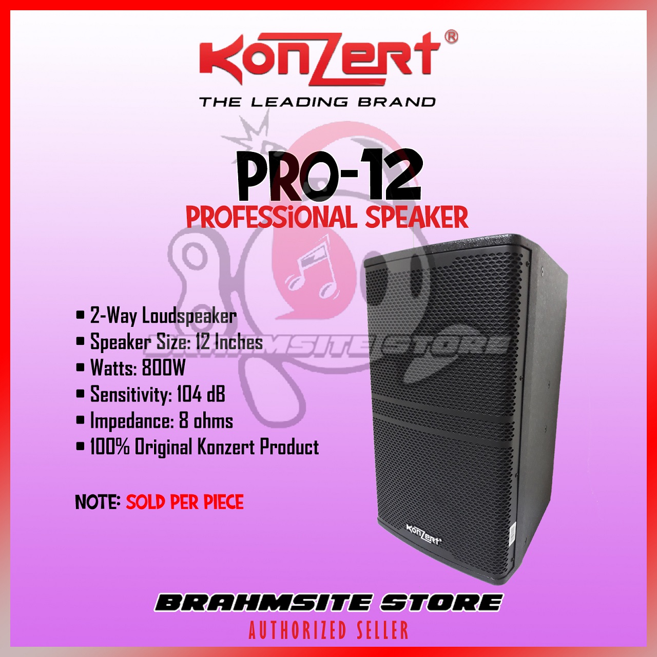 Konzert PRO-12 Professional Speaker | Lazada PH