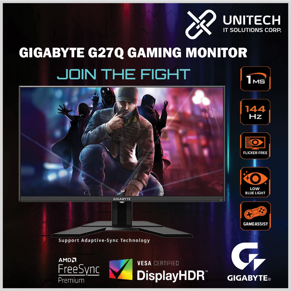 GIGABYTE G27Q 27" IPS GAMING MONITOR | Lazada PH