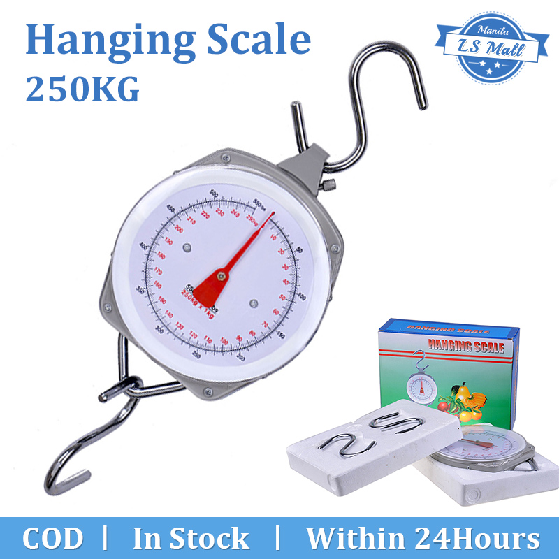250KG Hanging Scale Heavy Duty Dial Style Mechanical Hanging Scales ...