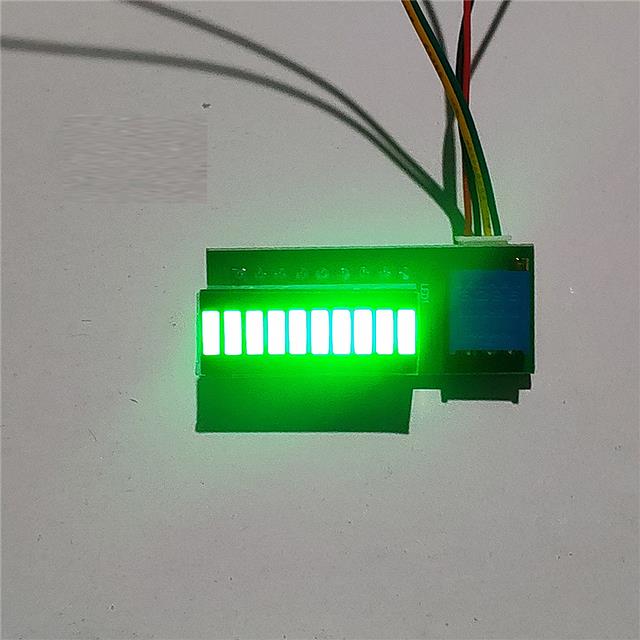 10-segment power amplifier music melody level indicator LED Display ...