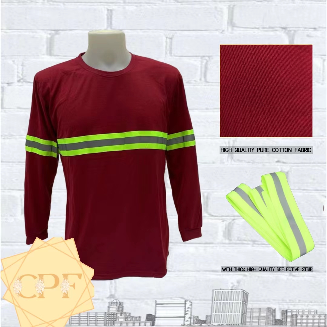 Construction Worker Long Sleeves With Reflector For Men / Jacket For ...