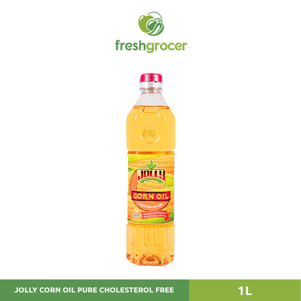 Jolly Corn Oil Pure Cholesterol Free 1L | Lazada PH