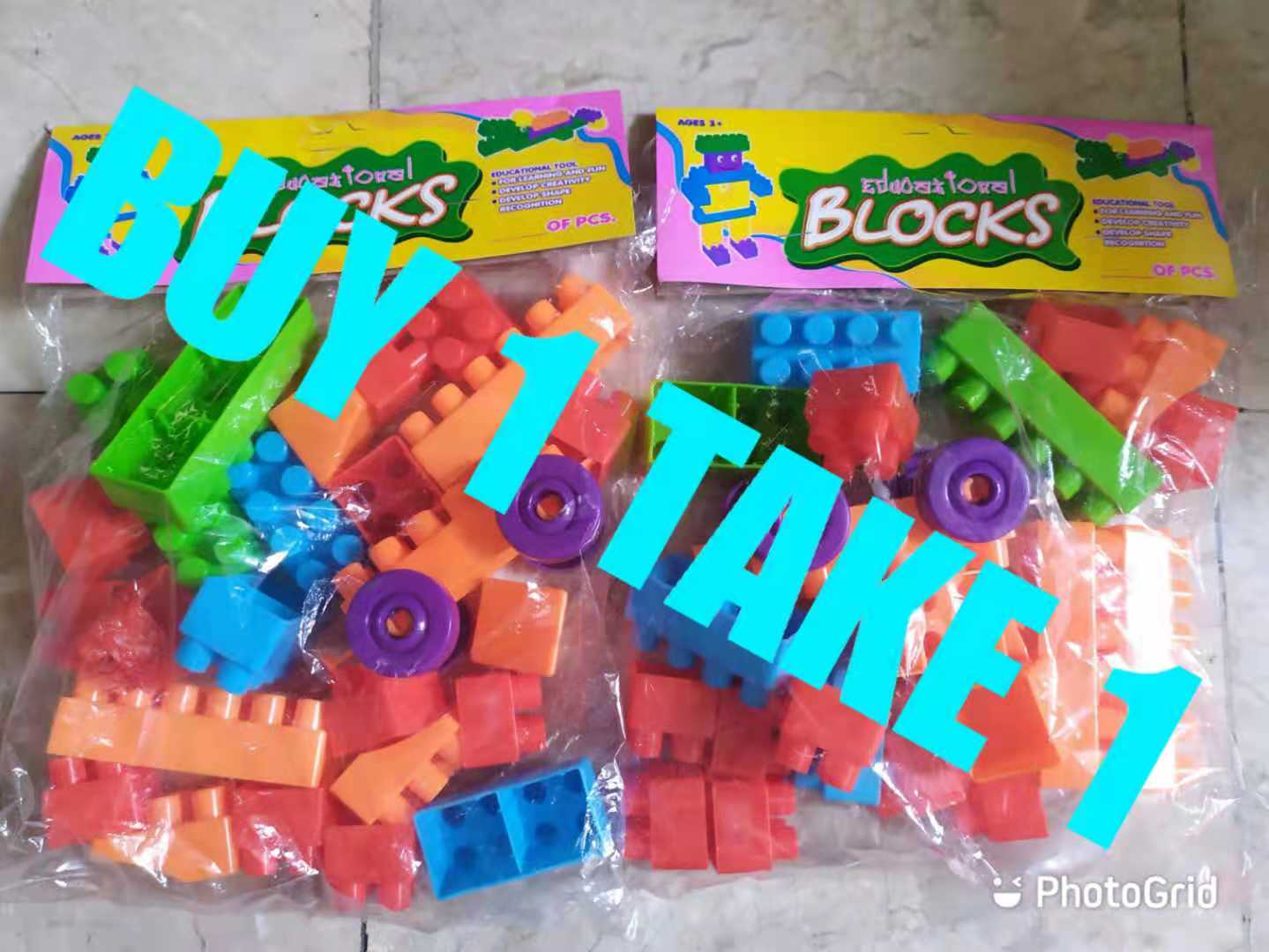 BUY 1 TAKE 1 Big Blocks Toys for kids now available | Lazada PH