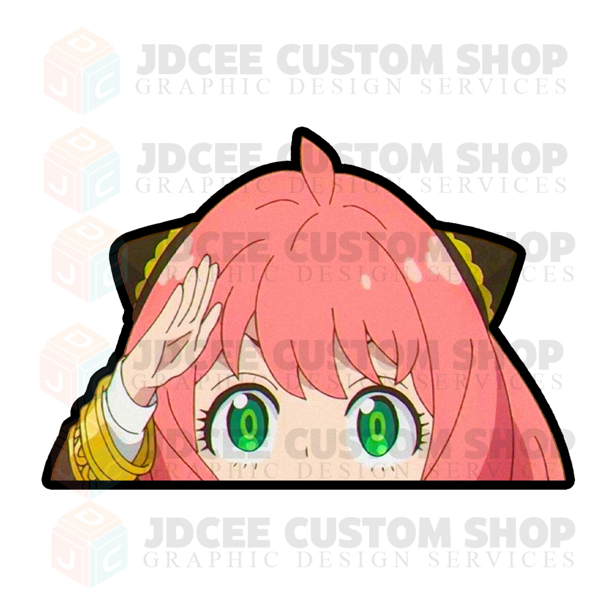 AQUAFLASK PEEKER STICKERS Anya Forger emotes | Spy x Family Character ...