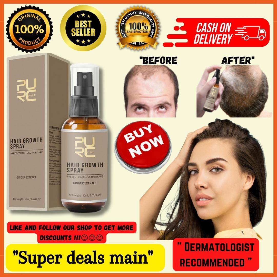 👉 Quick Entry into Force Hair Growth Spray Hair Grower for Men Original ...