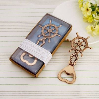 50 pcs Nautical Destination theme Compass Bottle Opener Souvenirs ...