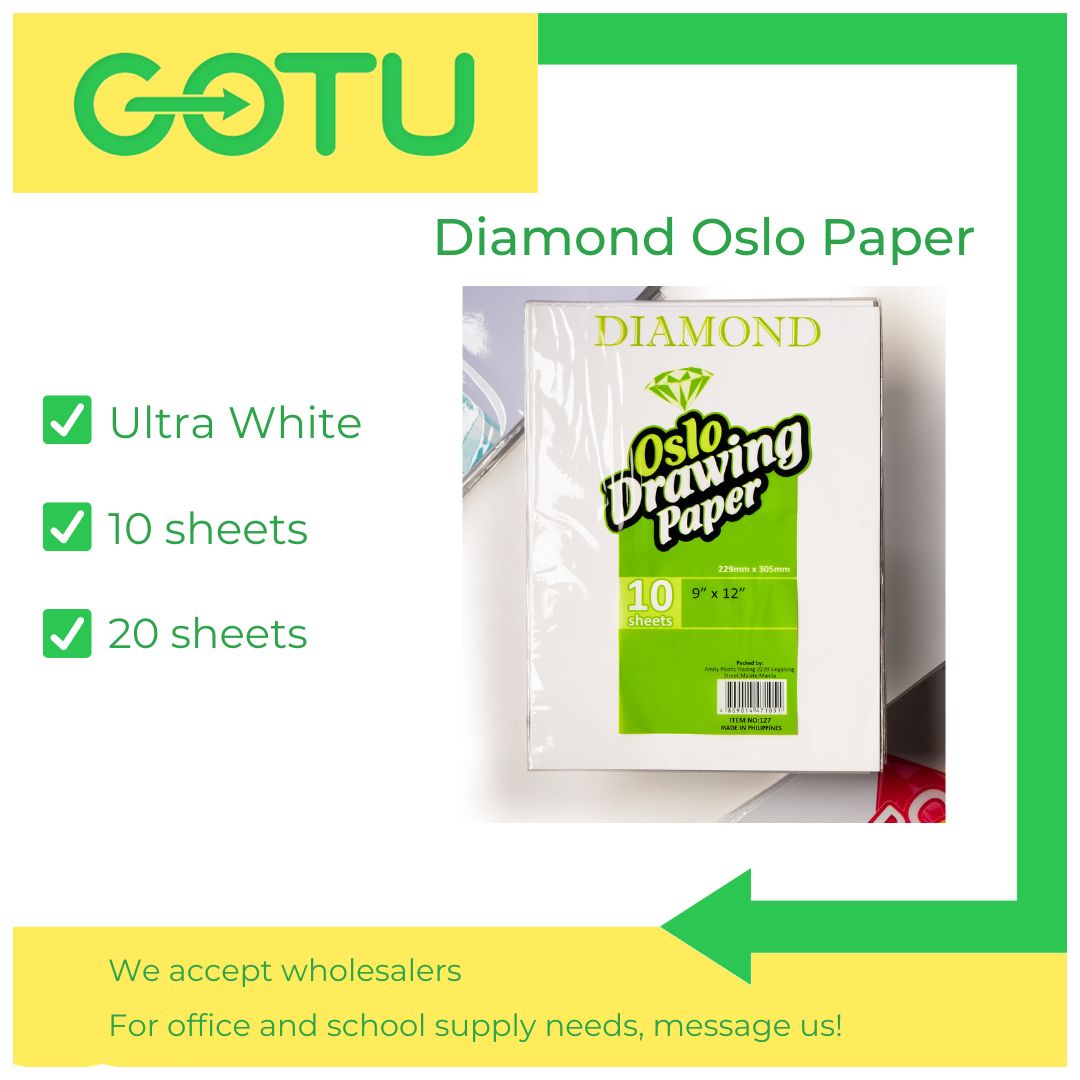 Diamond Oslo Paper 1sheet 10 pcs — for Office/School Supplies | Lazada PH