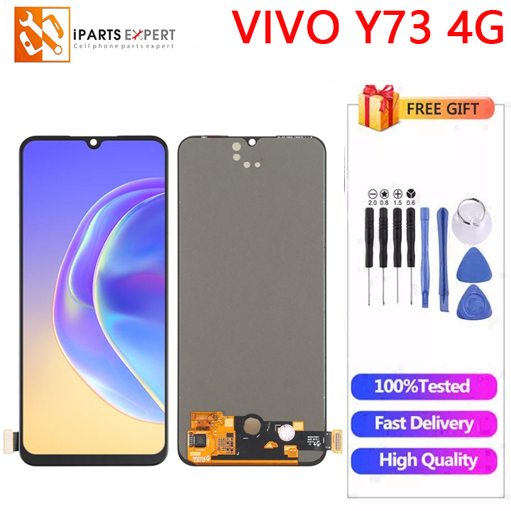 IPARTSEXPERT Original LCD AMOLED For Vivo Y73 4G LCD Display Screen ...